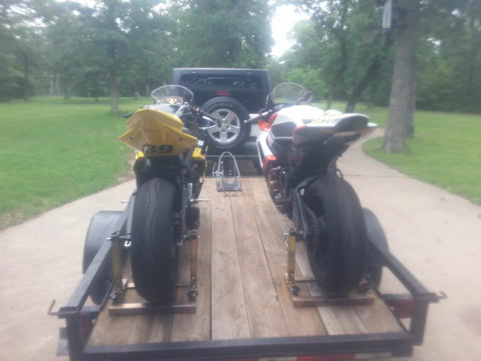 Trackdays: Strapless Transport Stands (the original trailer restraint ...